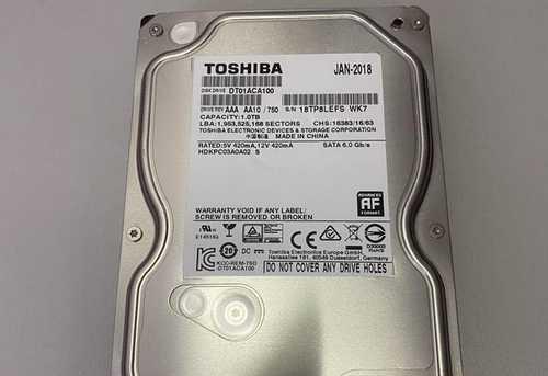 Жесткий диск Toshiba 1Тб