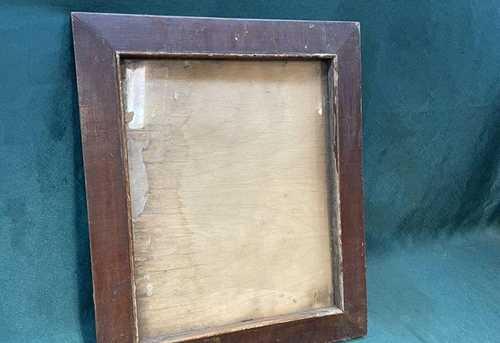 Старинная деревянная рамка для фото, картины