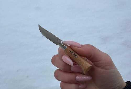 Нож opinel №3, нержавеющая сталь, рукоять из бука