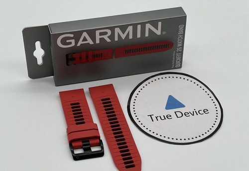 NEW Оригинальный Garmin Quickfit 26mm Red/Graphite