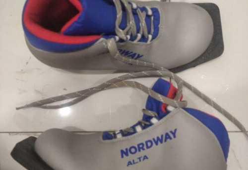 Лыжные ботинки nordway размер 30