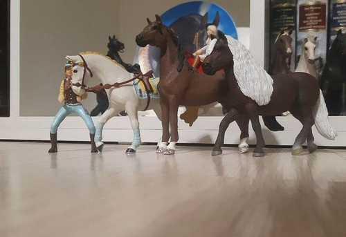 Breyer; Schleich наборы, амуниция, лошади