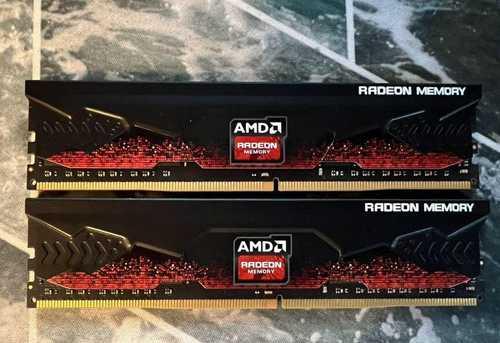 Оперативная память ddr4 16gb 3200 hz AMD Radeon r9