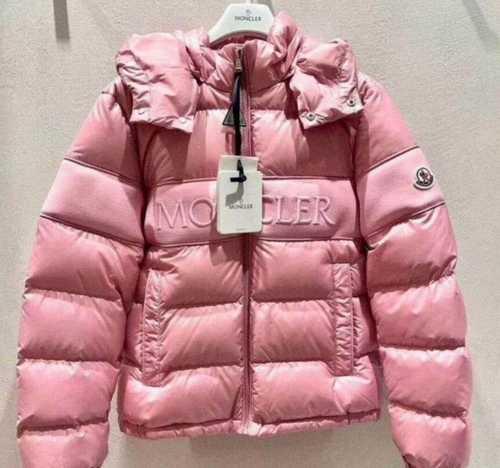 Пуховик Moncler женский с QR и NFC (Арт.43383)