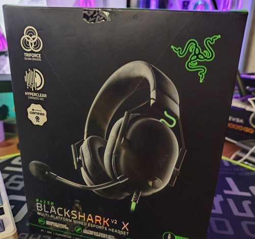 Гарнитура Razer Blackshark V2 X