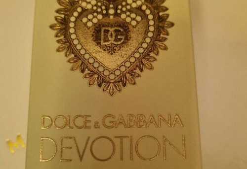 Духи женские новые dolce gabbana devotion 50 мл