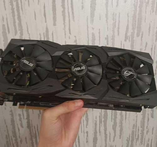 Видеокарта rx 580 8gb Asus Strix Rog