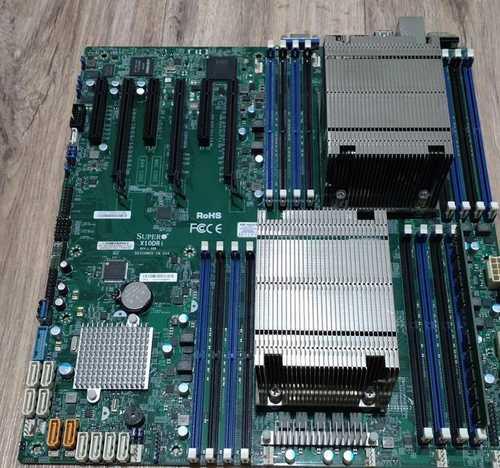 Supermicro X10DRi + 2 x (Intel Xeon E5 2630 v3)