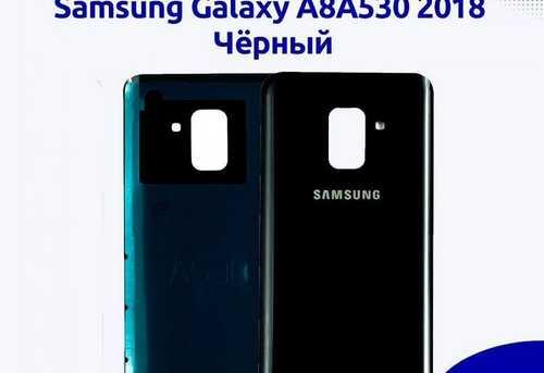 Задняя крышка для Samsung Galaxy A8/A530 2018 Чёрн