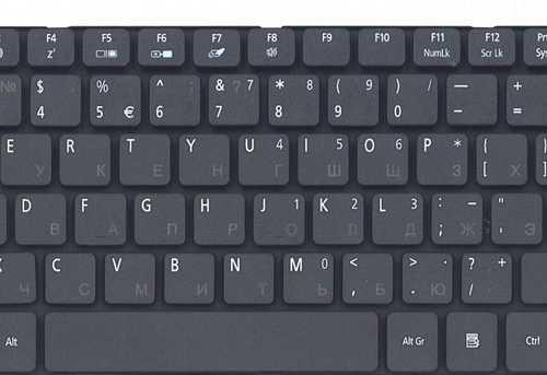 Клавиатура для Acer 3410 3410T черная матовая