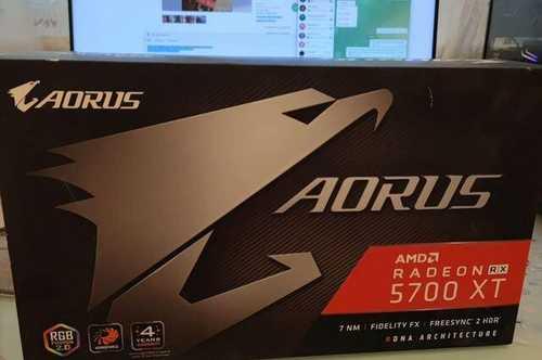 Gigabyte aorus Radeon RX 5700 XT 8G с гарантией