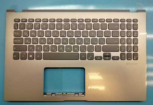 Топкейс с клавиатурой Asus F509 X509 серебро
