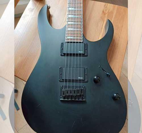 Электрогитара ibanez GIO grg121dx bkf black flat