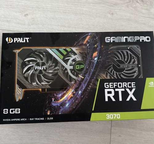 Видеокарта Palit GeForce RTX 3070 GamingPro 8GB