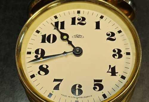 Настольные часы-будильник prim (Чехословакия)