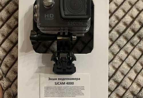 Экшн-камера sjcam SJ4000 черный