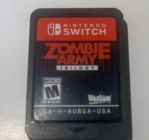 Nintendo switch игрa zombie army trilogy