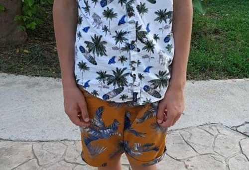 Рубашка летняя на мальчика 14 лет Mayoral