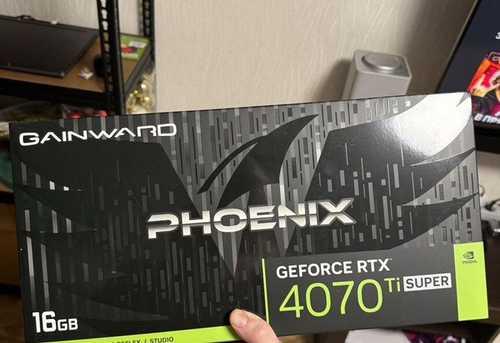Видеокарта Gainward RTX4070Ti Super Phoenix 16GB