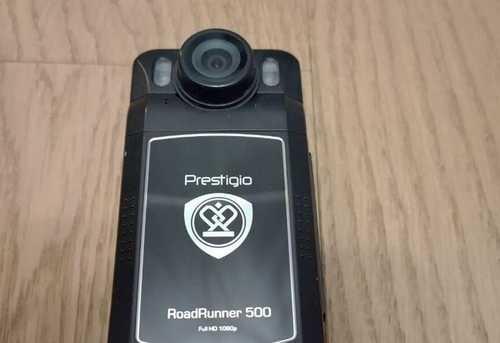 Автомобильный регитратор Prestigio Roadrunner 500