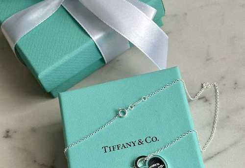 Колье Tiffany серебро Тифани