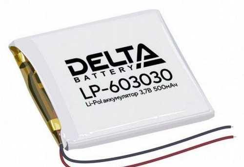 АКБ (500mAh/3.7В) delta LP-603030