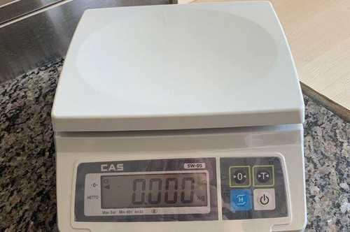 Электронные настольные весы CAS SW-05