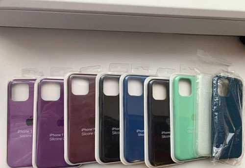 Чехлы для iPhone 11 Pro новые разные цвета