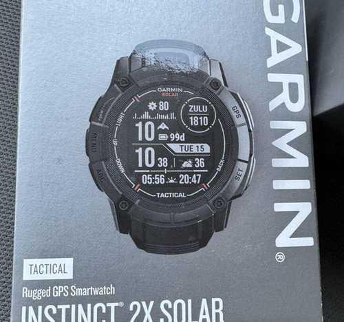 Garmin instinct 2x Tactical Black Новые