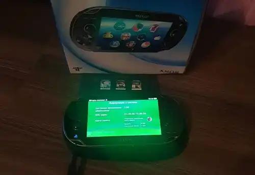 PS vita 3G/WI-FI+чехол+Memory 16Gb+3 игры