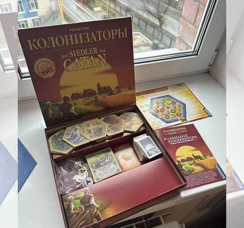 Игра настольная колонизаторы