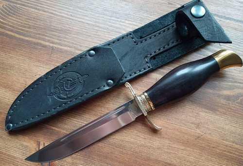 Нож фиксированный Витязь Финка нквд 95х18 black