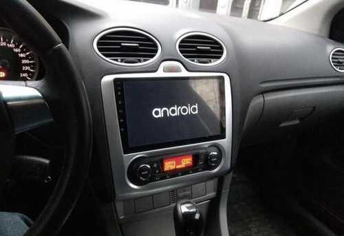 Магнитола Ford Focus 2 климат Android IPS