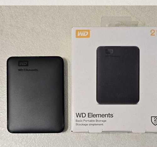 Внешний жесткий диск WD Elements 2 TB