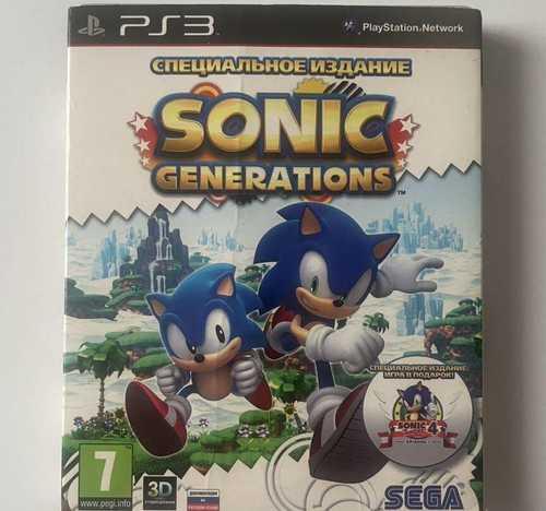 Sonic generations специальное издание ps3