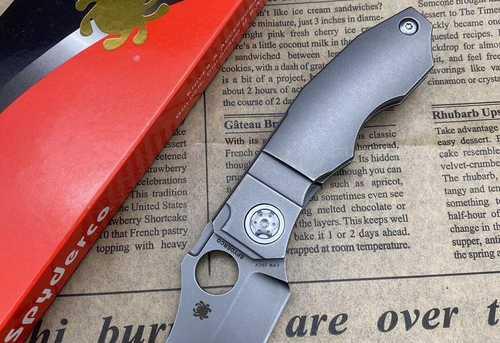 Нож складной Spyderco Stovepipe