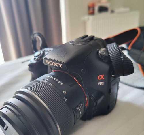 Зеркальный фотоаппарат sony alpha a65