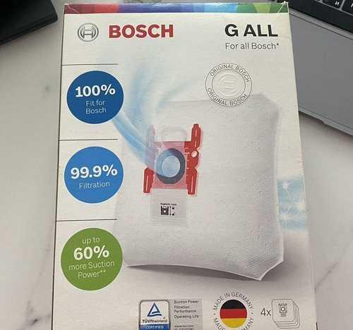 Мешки-пылесборники Bosch, тип "G ALL", 4 шт