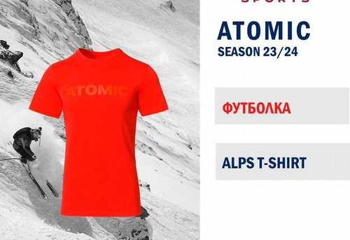Футболка Atomic Alps T-shirt Red XL