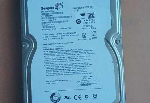 Жесткие диски hdd 1тб