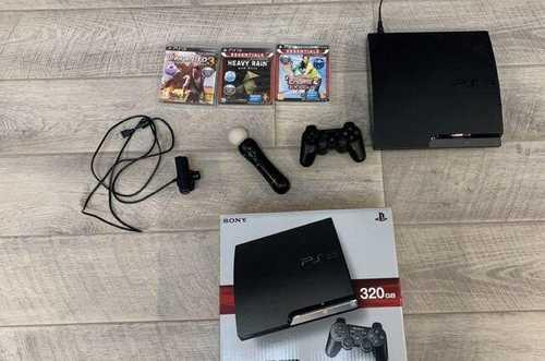 Игровая приставка ps3 slim