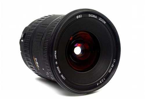 Sigma zoom 17-35mm f2.8-4 байонет Canon EF