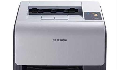 Цветной лазерный принтер. samsung clp-300