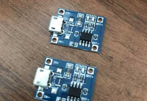 Плата заряда li ion bms micro usb