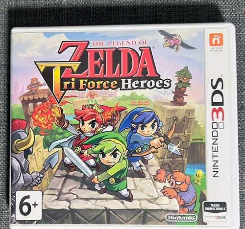 Legend of Zelda: Tri Force Heroes для Nintendo 3DS