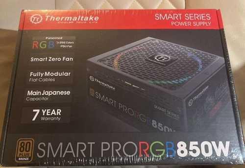 Блок питания Thermaltake SMART Pro RGB Bronze 850W