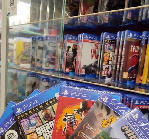Игры для приставок ps4, лицензионные диски