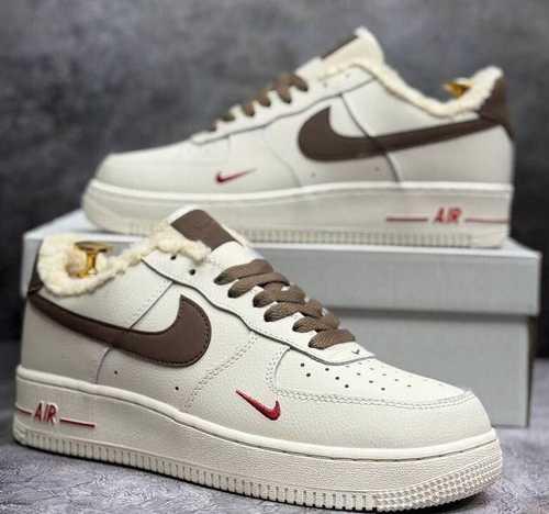 Nike air force 1 limited edition с мехом