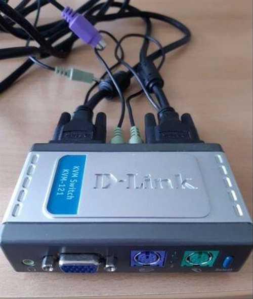 Коммутатор D-Link KVM-121