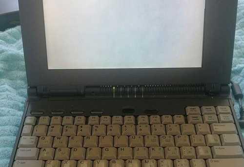 Винтажный ноутбук compaq armada 4100 series 2870